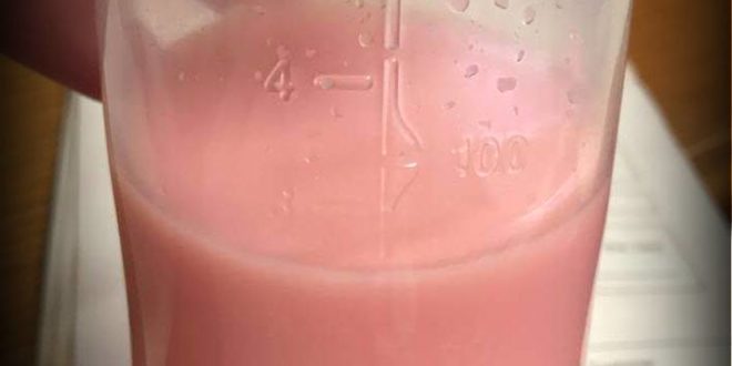 I saw blood in my breast milk!